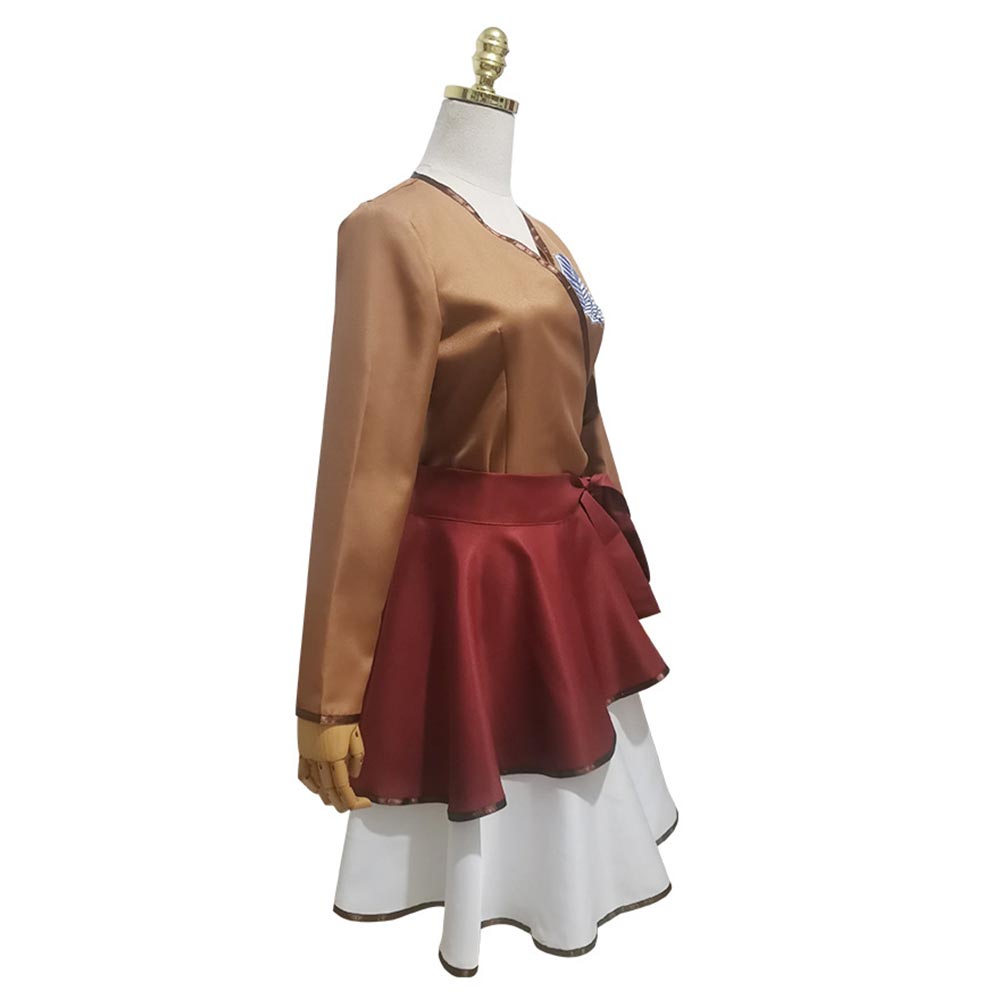 Eren Jaeger Women Girls Lolita Kimono Dress Outfits Party Halloween ...