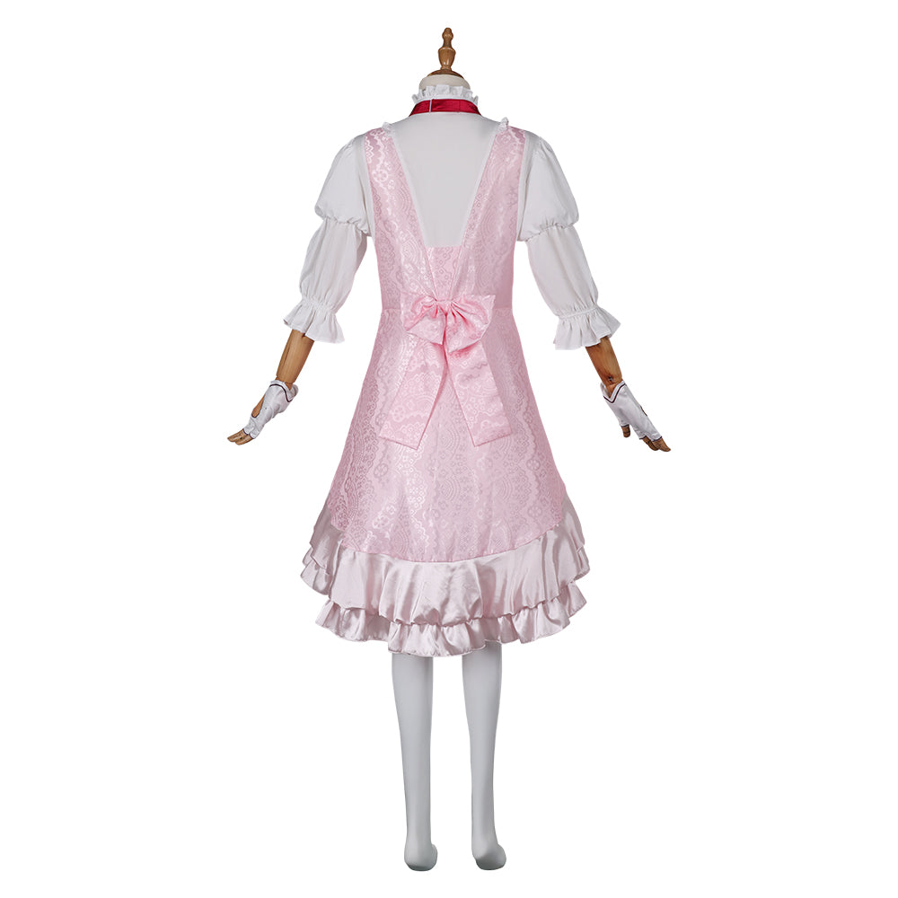 Tekken 8 Lili Pink Dress Outfits Cosplay Costume Halloween Costume