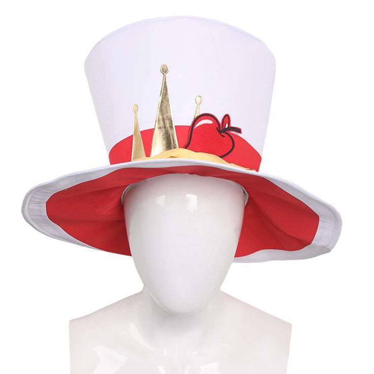 Hazbin Hotel: Lucifer Morningstar Hat Cosplay Costume Accessories ...