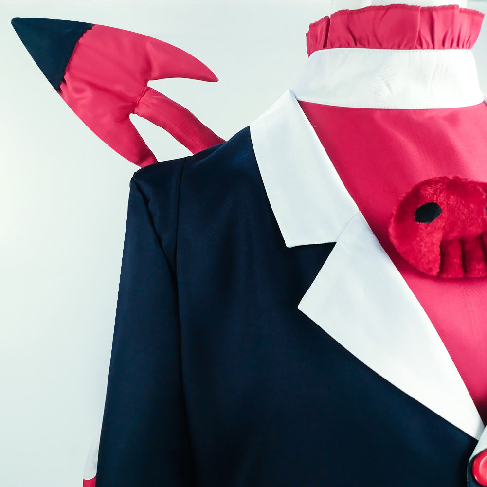 Hazbin Hotel:Costume Helluva Boss TV Blitzo Blue Outfit for Halloween ...