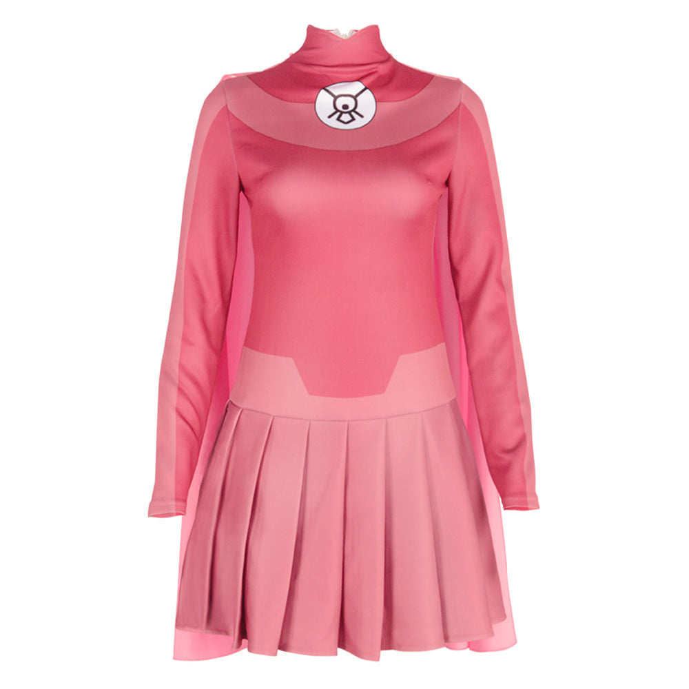 Invincible Atom Eve Cosplay Costume For Adult Women Pink Dress ...