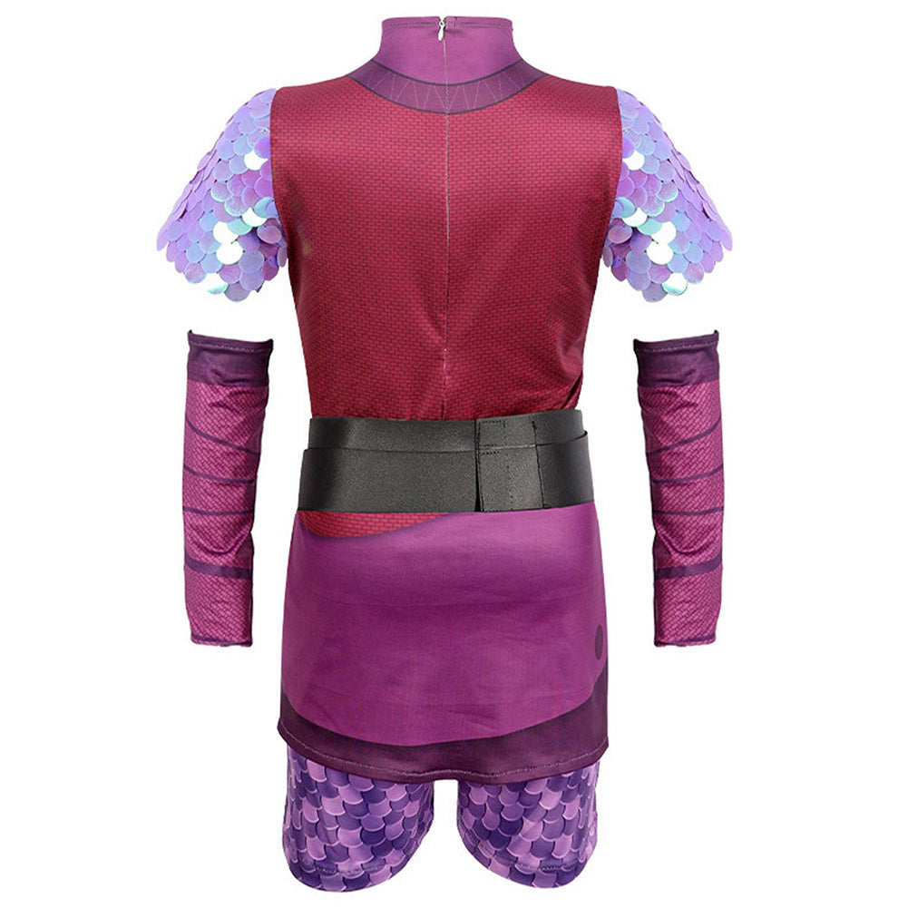 SeeCosplay Movie Nimona Kids Girls Outfits Party Halloween Cosplay Costume