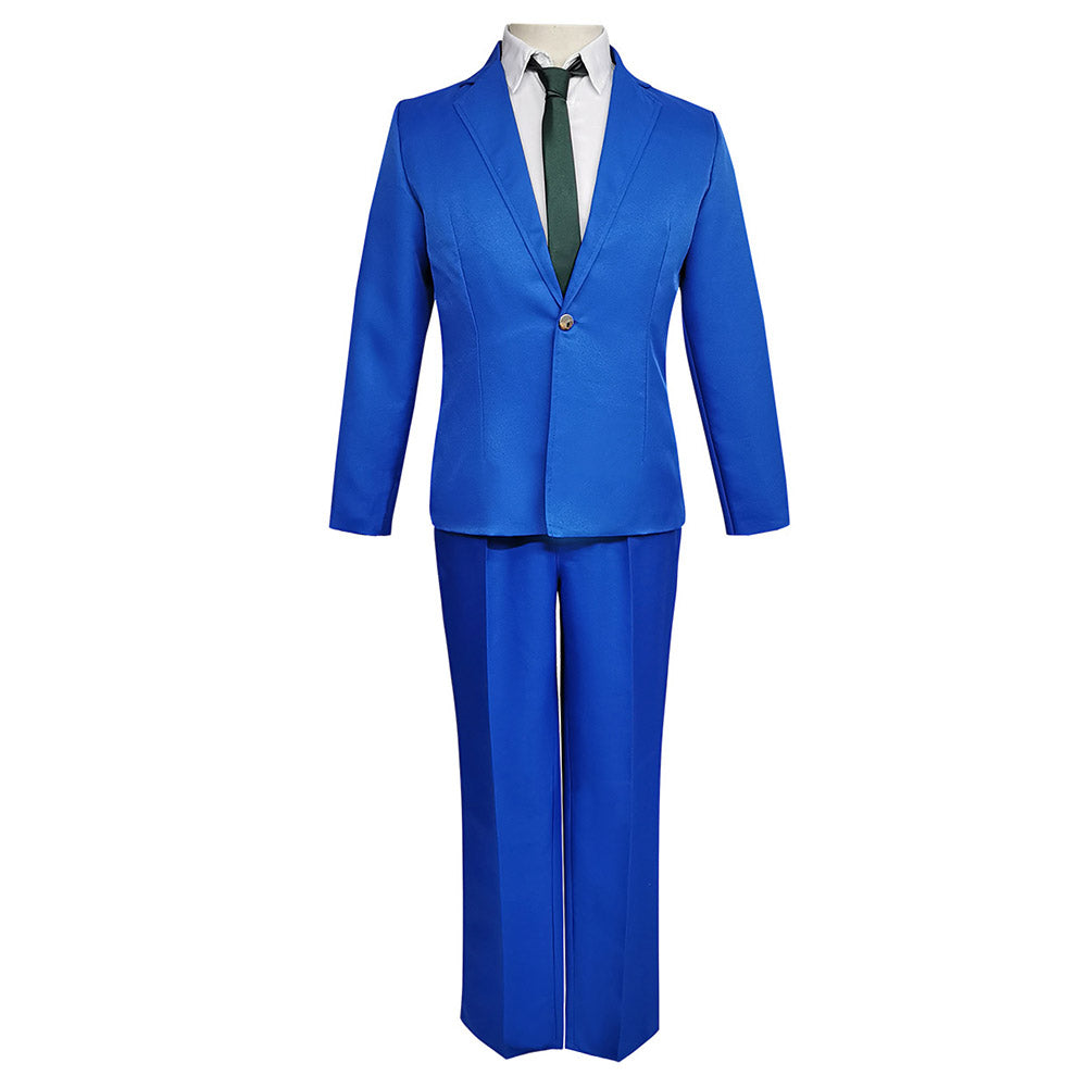 TV Detective Conan Kudou Shinich Outfits Halloween Cosplay Party Suit