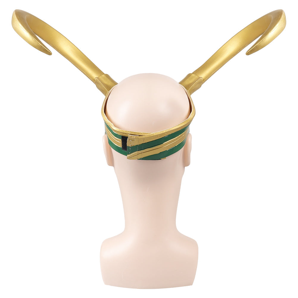 Loki: Longhorn Adult Cosplay Mask Latex Masks Helmet Masquerade ...